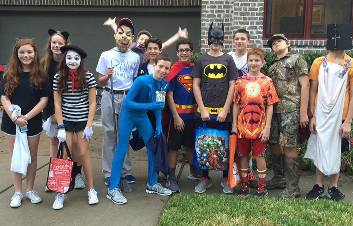 Creative Costumes Candy And More Halloween Fun In Our Neighborhoods 